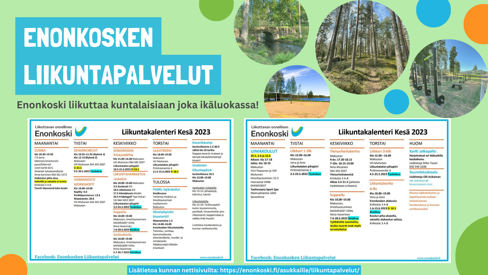 Liikuntapalvelut - Enonkoski